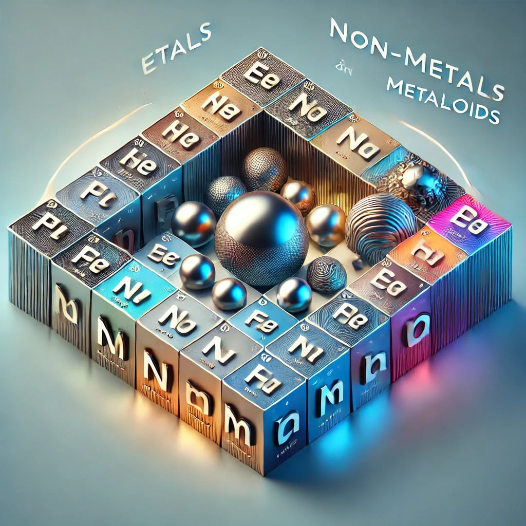 Metal, Ametal ve Yarı Metal Nedir? Özellikleri ve Farkları Nelerdir ...