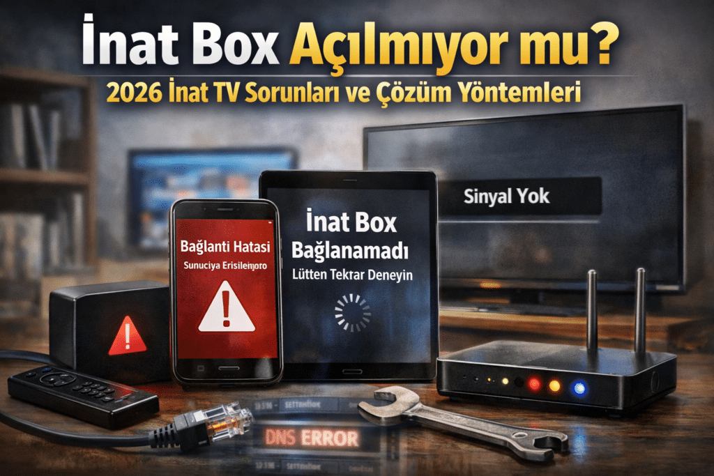 İnat Box Açılmıyor mu? 2026 İnat TV Sorunları ve Çözüm Yöntemleri ...